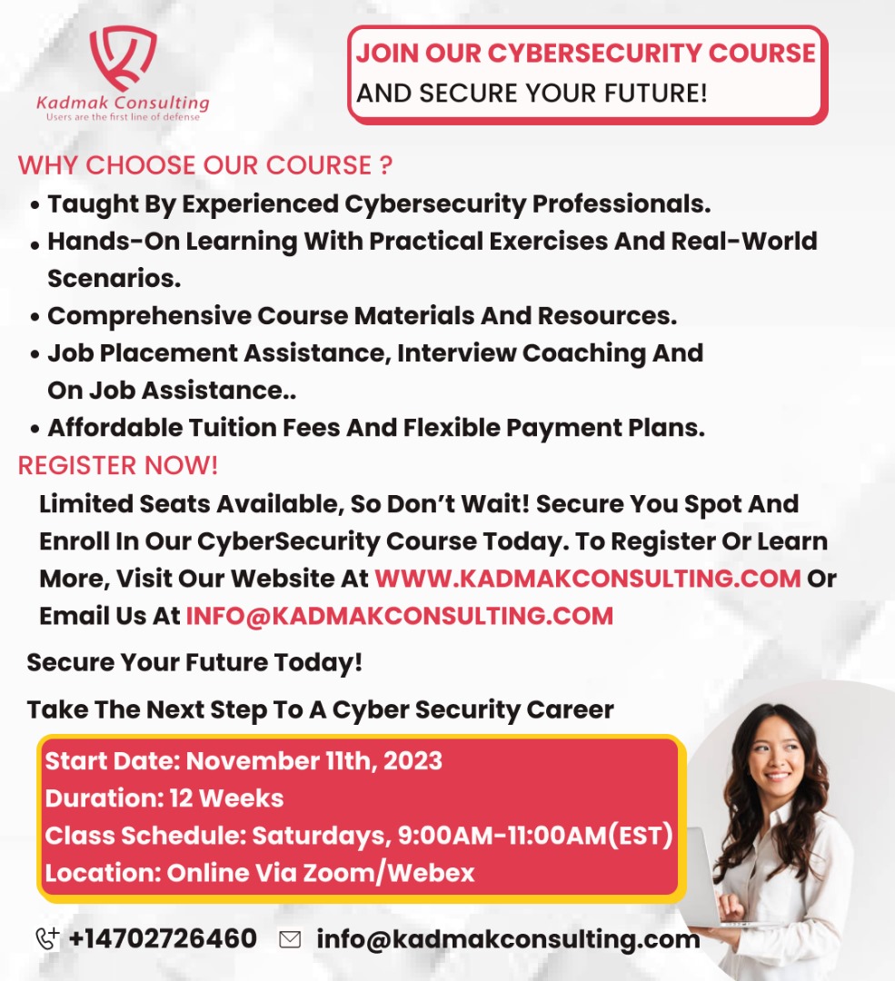 Kadmak Consulting LLC - Cyber Security Company